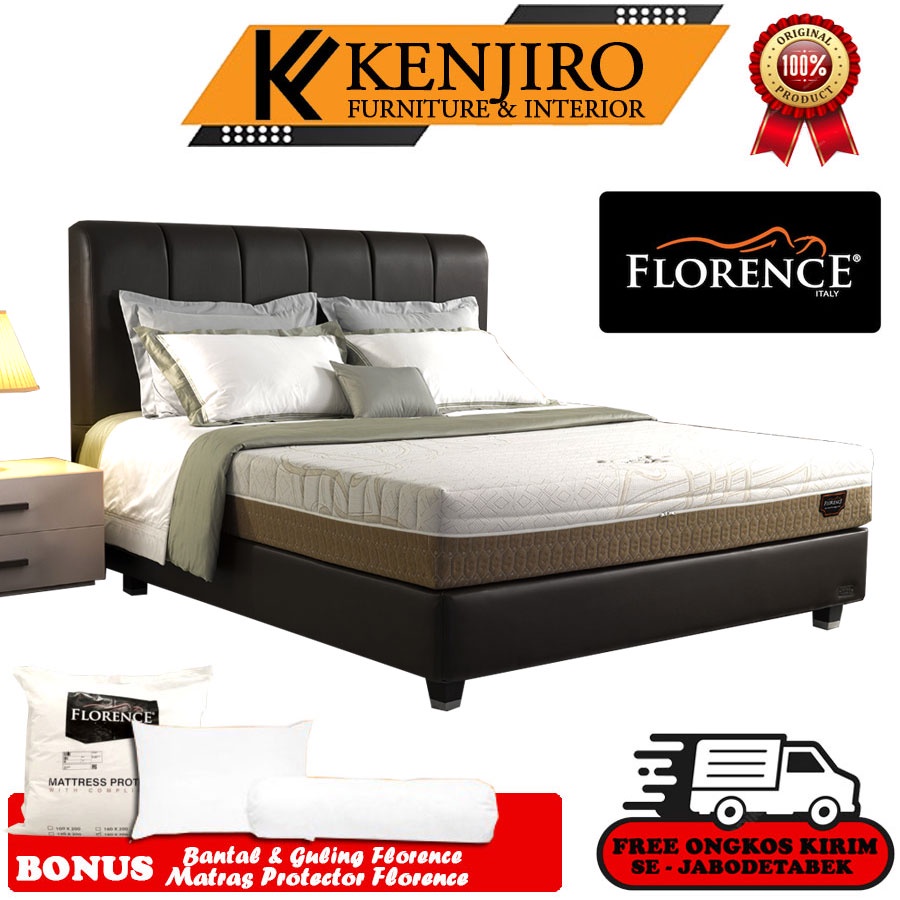 Jual FLORENCE Springbed ( Orthopedic Care ) Full Set Springbed | Shopee ...