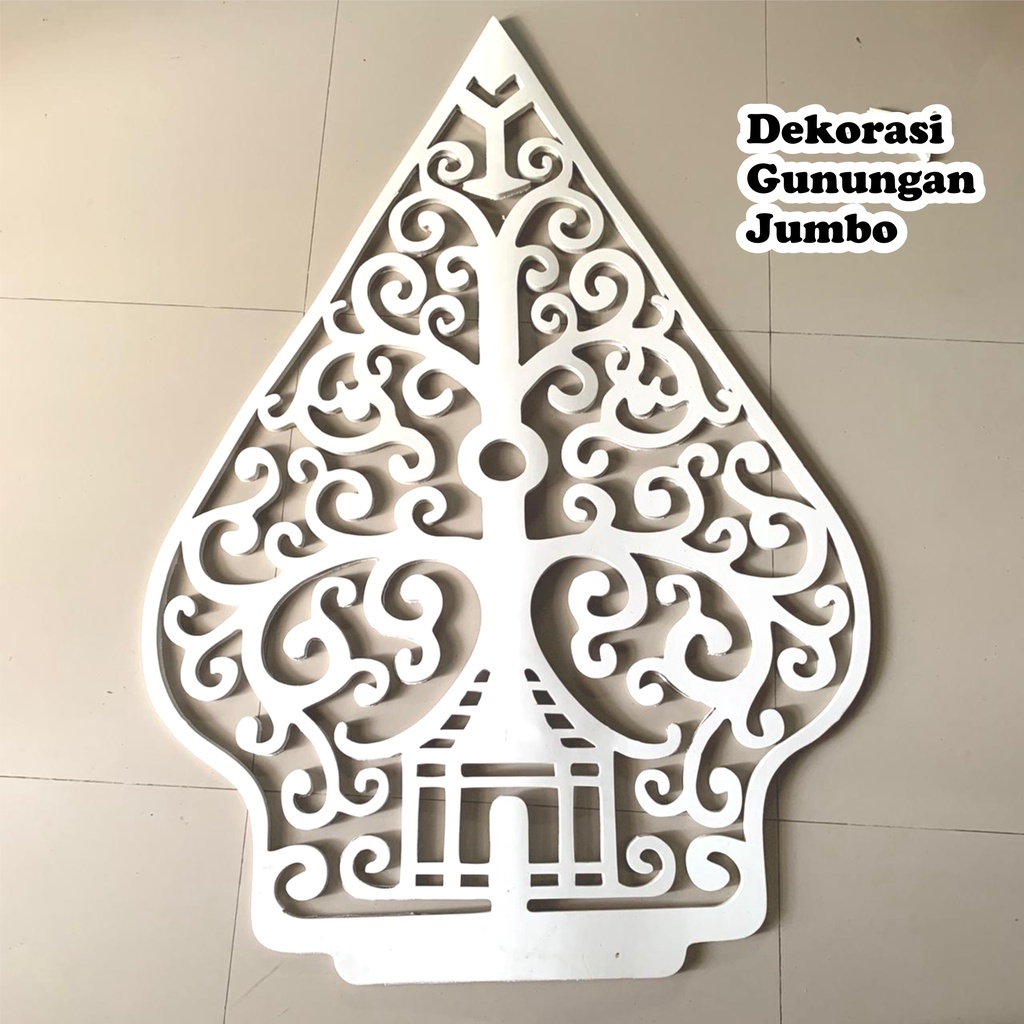 Jual Set Ukiran Gunungan Wayang Dekorasi Gunungan Besar Dekorasi Wayang ...