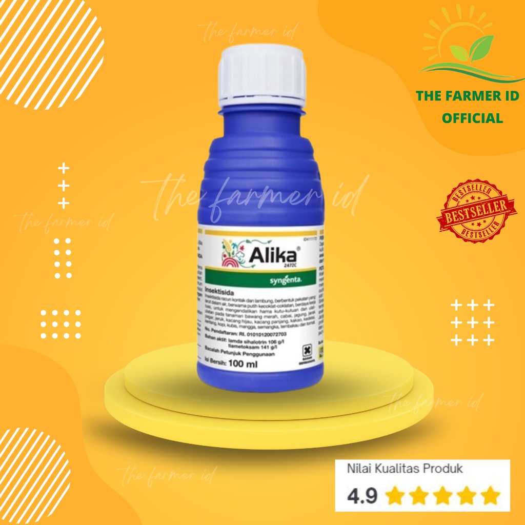 Jual Alika 247 ZC 100 Ml Kemasan Pabrik Insektisida Hama Kutu Tanaman ...