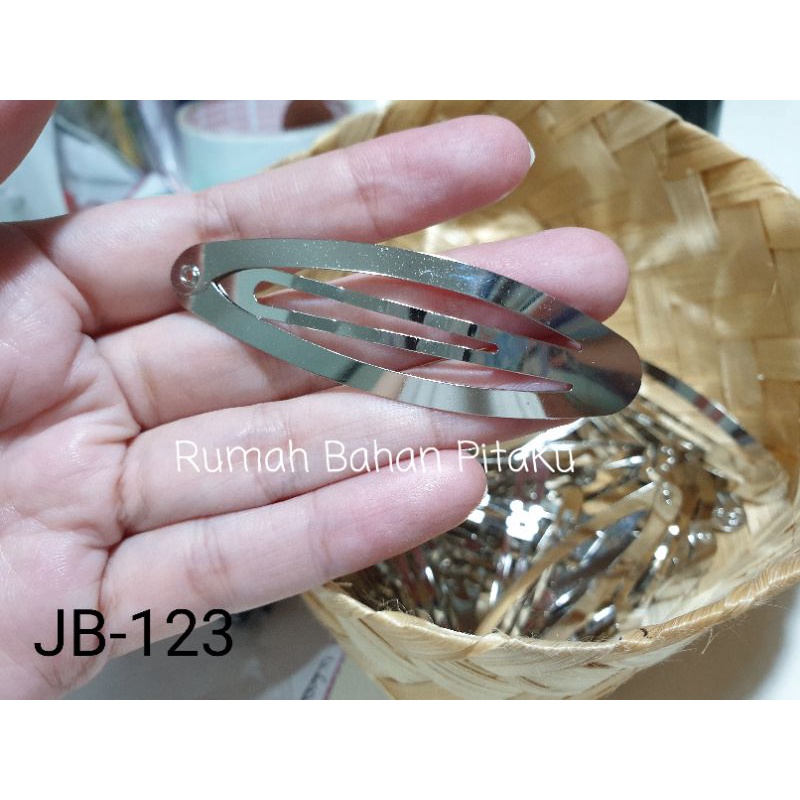Jual (JB-123) JEPIT TIK-TOK KOREA OVAL, HARGA per-LUSIN (ISI 12 BIJI) | Shopee Indonesia
