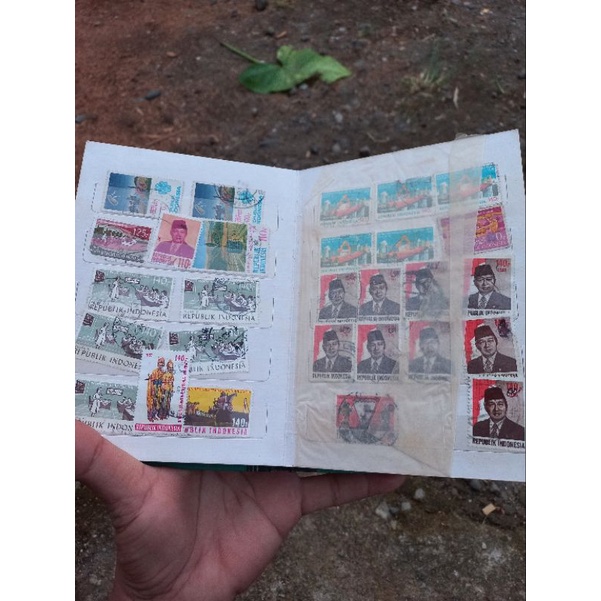 Jual koleksi buku stamp album perangko jadul lawas antik | Shopee Indonesia