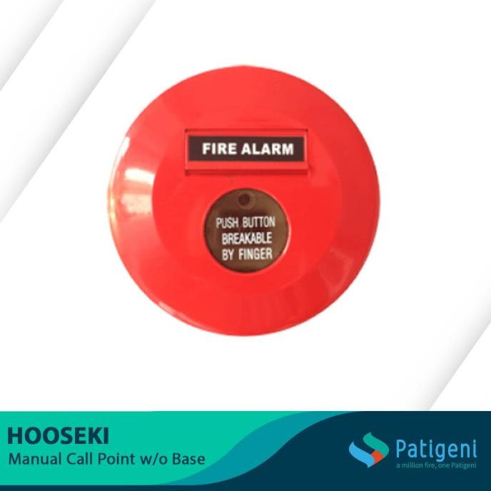 Jual Fire Alarm Manual Call Point Hooseki HS-FP1 w/o Base | Shopee ...