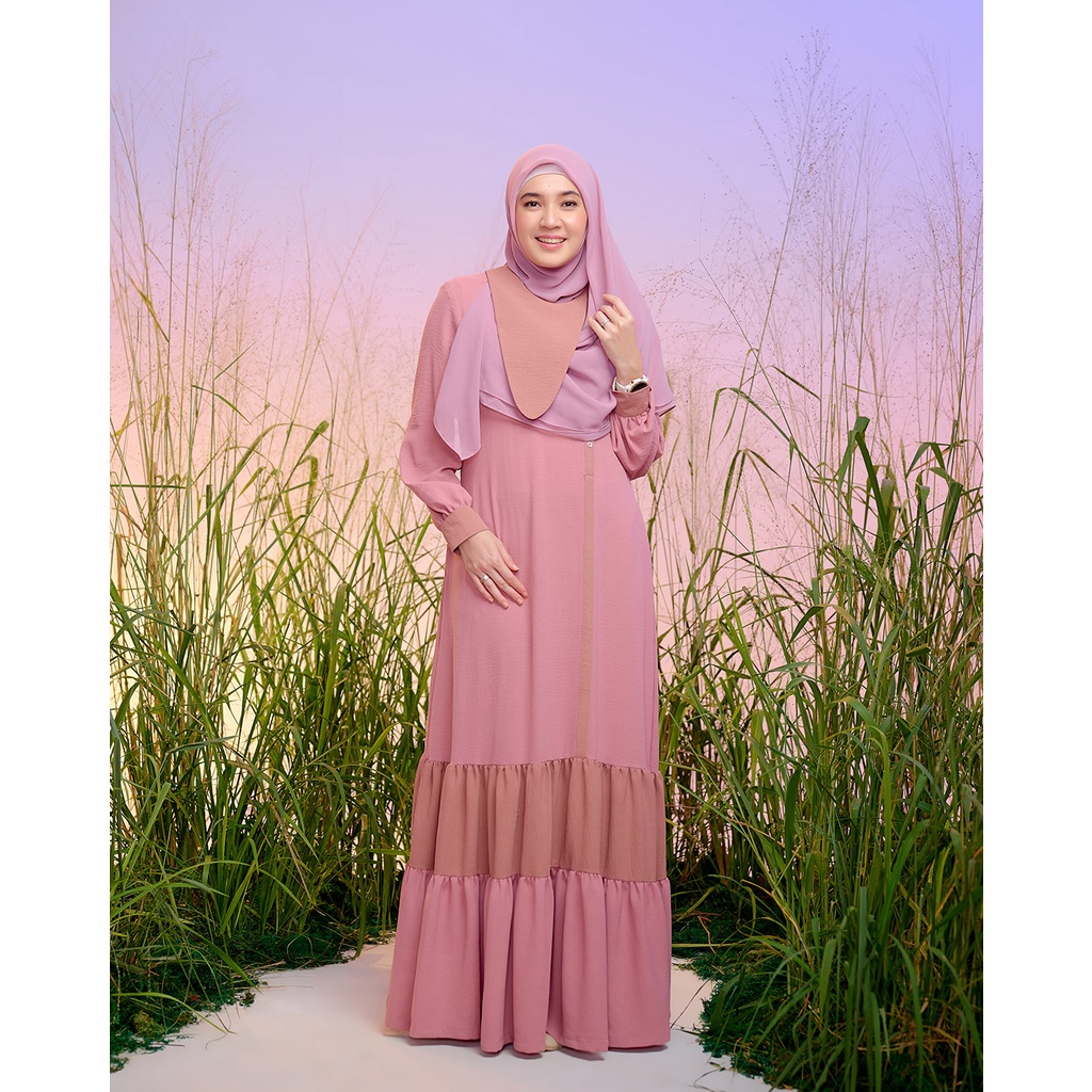 Jual Monokhei - Gamis Muslim Wanita | Avi Dress | Shopee Indonesia
