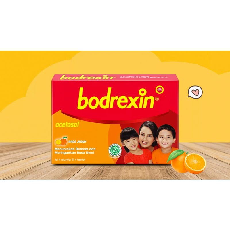 Jual Bodrexin Isi 16 Tablet - Menurunkan Demam Anak dan Meringankan ...