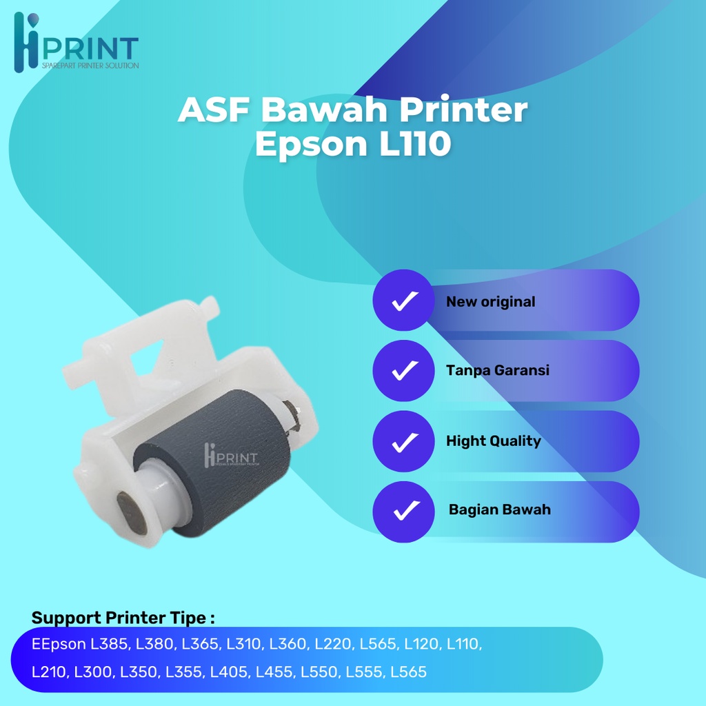Jual ASF Roller Bawah Printer Epson L110 L210 L300 L350 New ASF Bawah ...