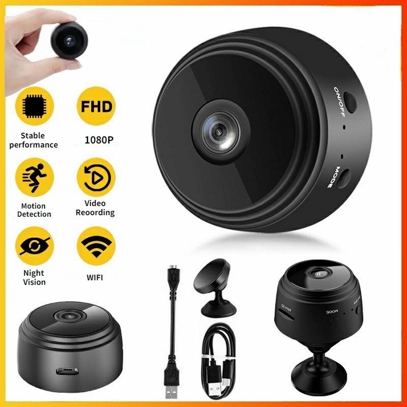 Jual Camera Mini Wifi / Kamera Kecil Smart Ip Kamera Cctv Spy Camera ...