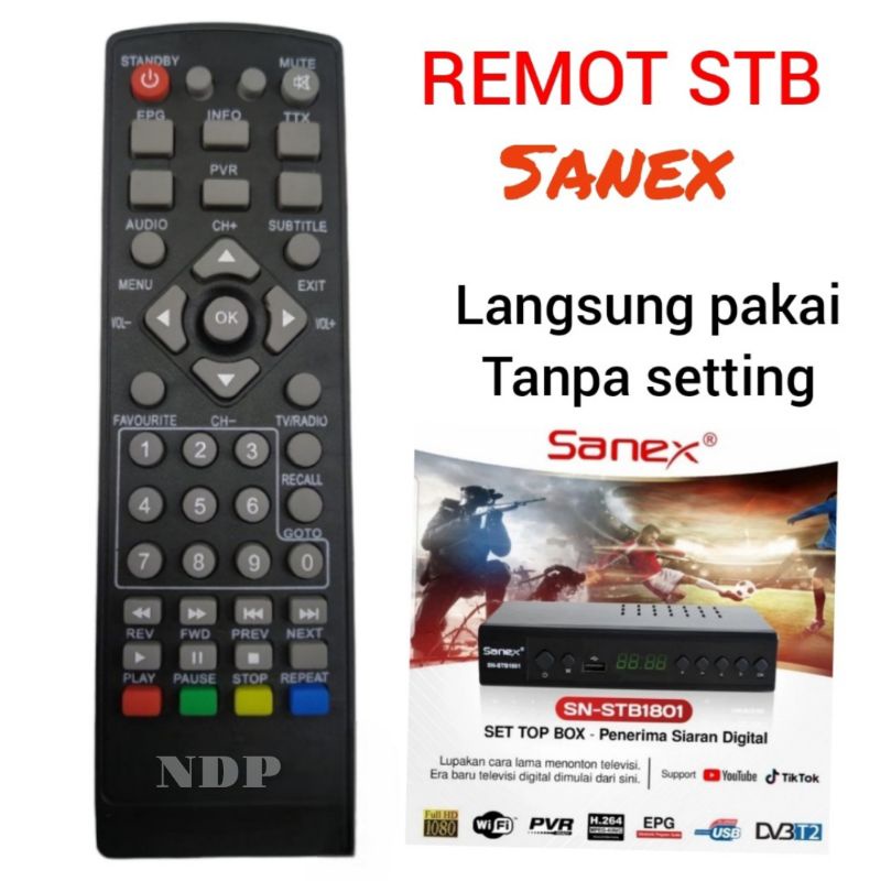 Jual Remot STB untuk Sanex | Shopee Indonesia