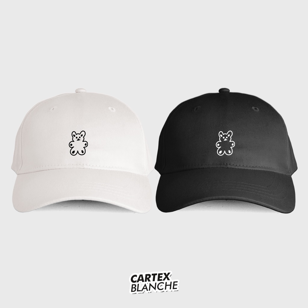Jual CARTEXBLANCHE - Cute Bear Topi Baseball Cap Bordir Unisex Pria ...