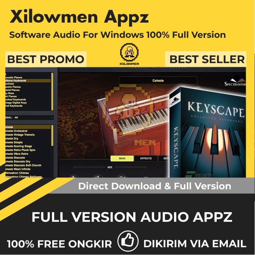 Jual Spectrasonics Keyscape - Plugin Piano Virtual dengan Suara yang ...