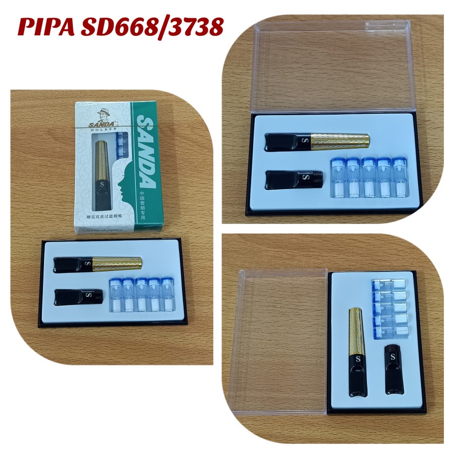Jual Bayar Ditempat - Pipa Filter Rokok The Real Man SANDA SD-668/3738 ...