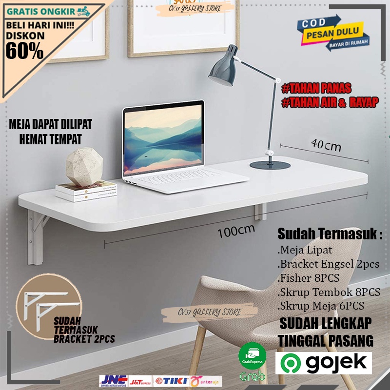 Jual Meja Siku Lipat Leptop Komputer Belajar Kerja Rias Makan Laptop ...
