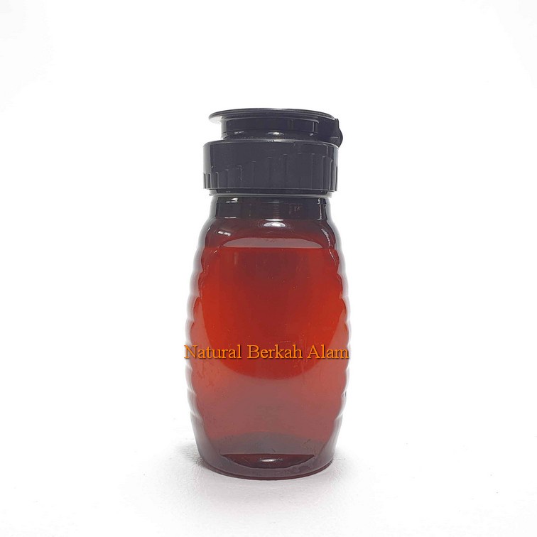 Jual Botol Madu Tj 110 Ml Oval Amber Tutup Madu Tj Fliptop / Botol ...