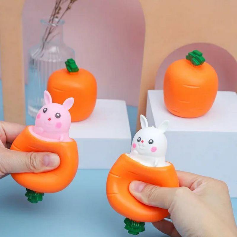 Jual Mainan Anak Squishy Pop It RABBIT Kelinci Karet Silicon/Mainan ...