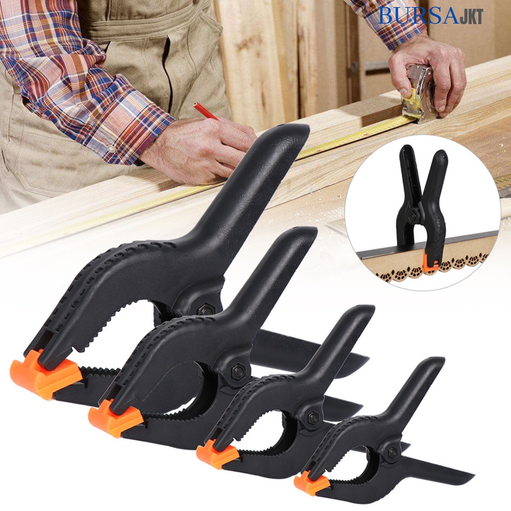 Jual SPRING CLAMP PENJEPIT KAYU 2 INCH PLASTIK BAHAN NYLON | Shopee ...