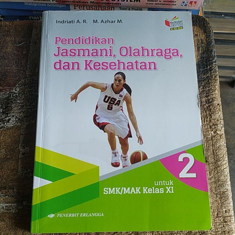 Jual Buku pendidikan jasmani, olahraga dan kesehatan untuk SMK MAK KELAS 2 (original) | Shopee ...