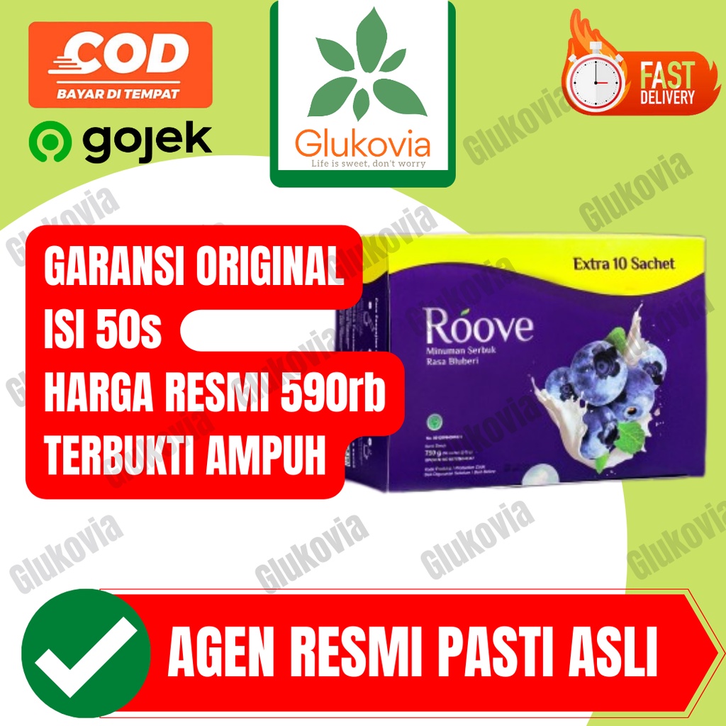 Jual 100% Ori Roove Collagen Beauty Drink 1 box isi 10 20 50 sachet ...