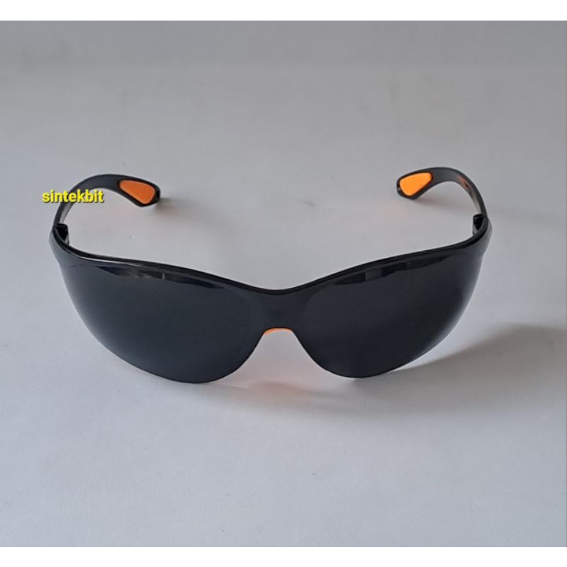 Jual Kacamata safety hitam gelap/Las | Shopee Indonesia
