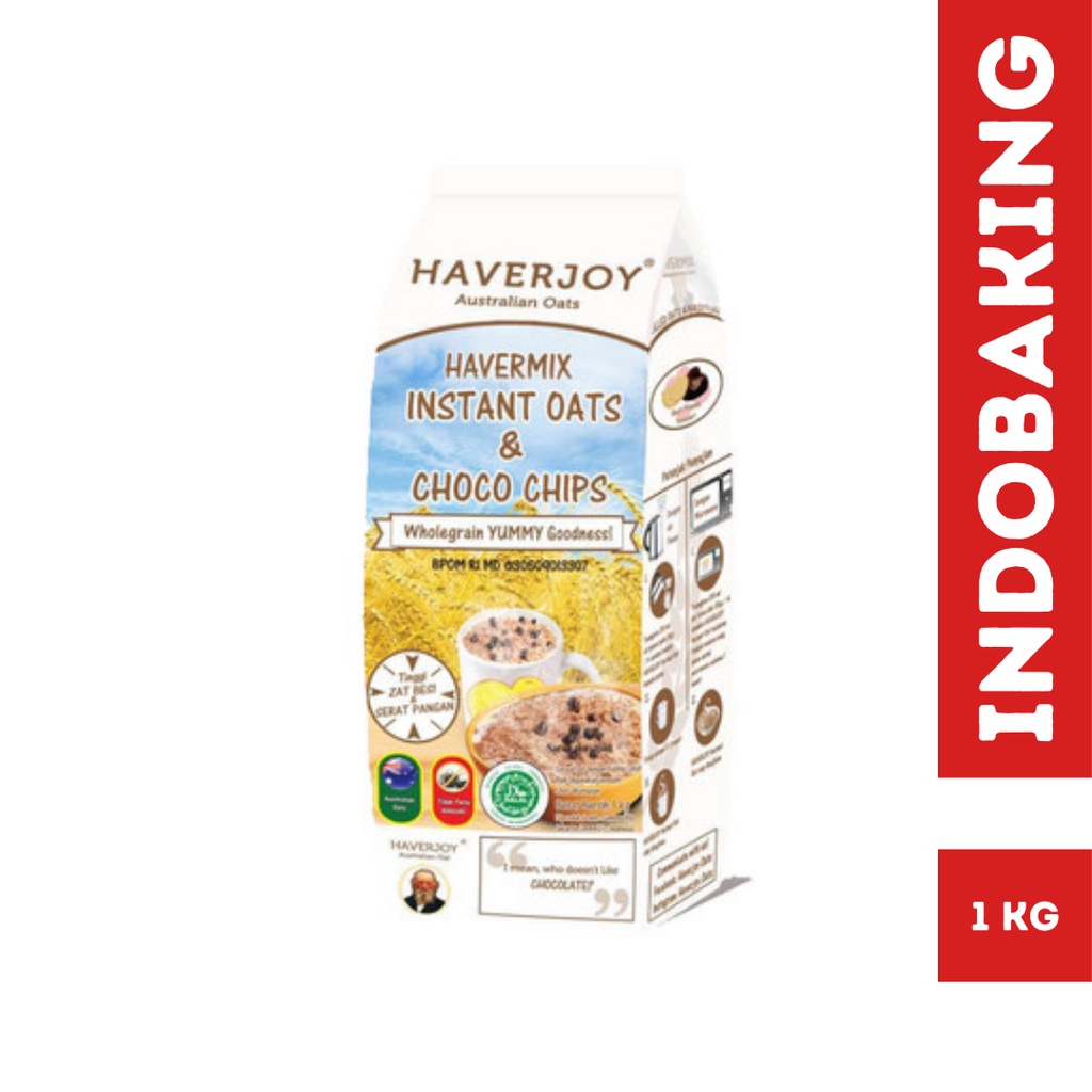 Jual Haverjoy Oatmeal 1kg Australian Oat Havermout Instant Rolled Quick ...