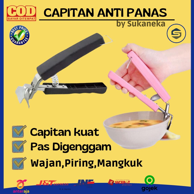 Jual Alat Penjepit Mangkok Panci Jepitan Capit Piring Makana Masakan ...