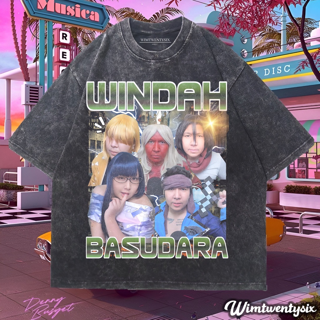 Jual Wimtwentysix “windah basudara” kaos oversized washing | vintage ...