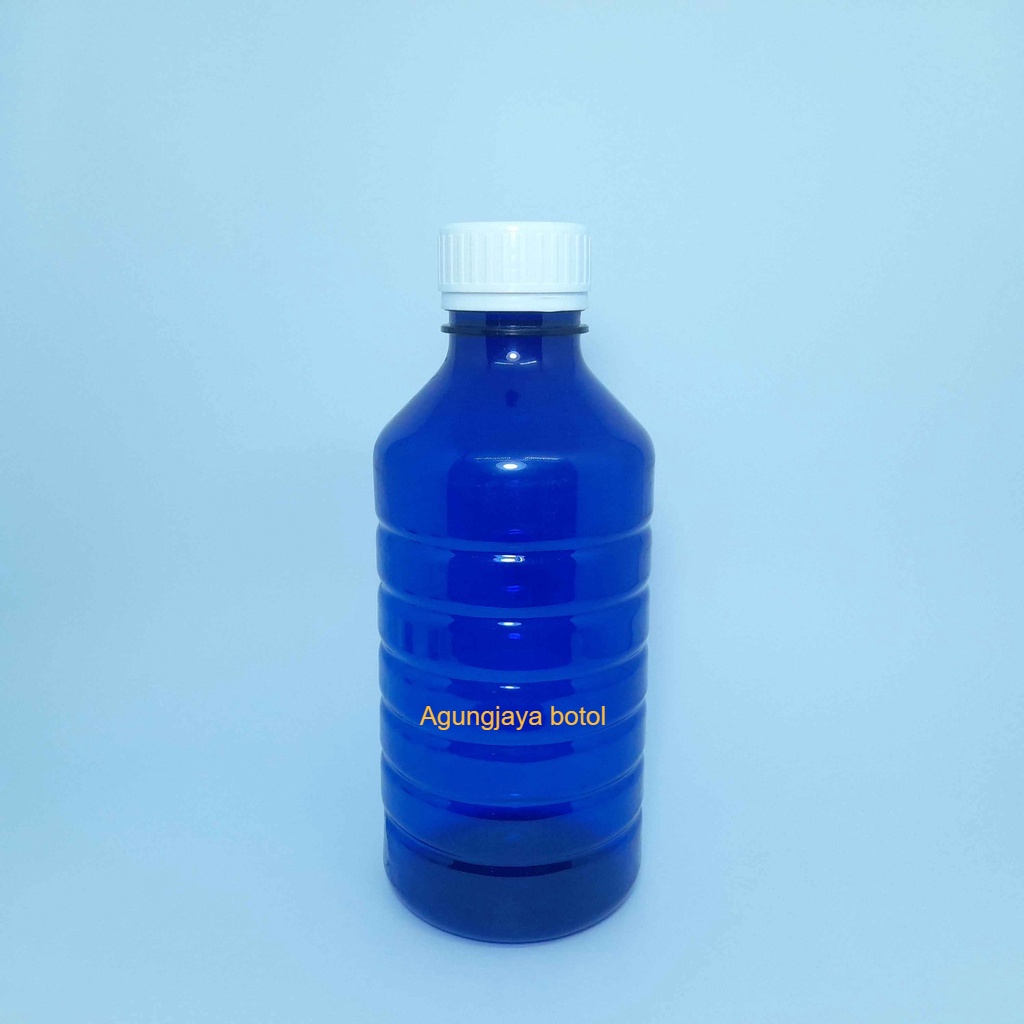 Jual Botol Pet 1 L PS Biru Tutup Segel Kecil / Botol Plastik / Botol ...