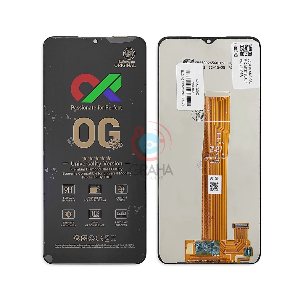 Jual LCD SAMSUNG M12 / M127 OG ORI SUPER FULLSET TOUCHSCREEN | Shopee ...