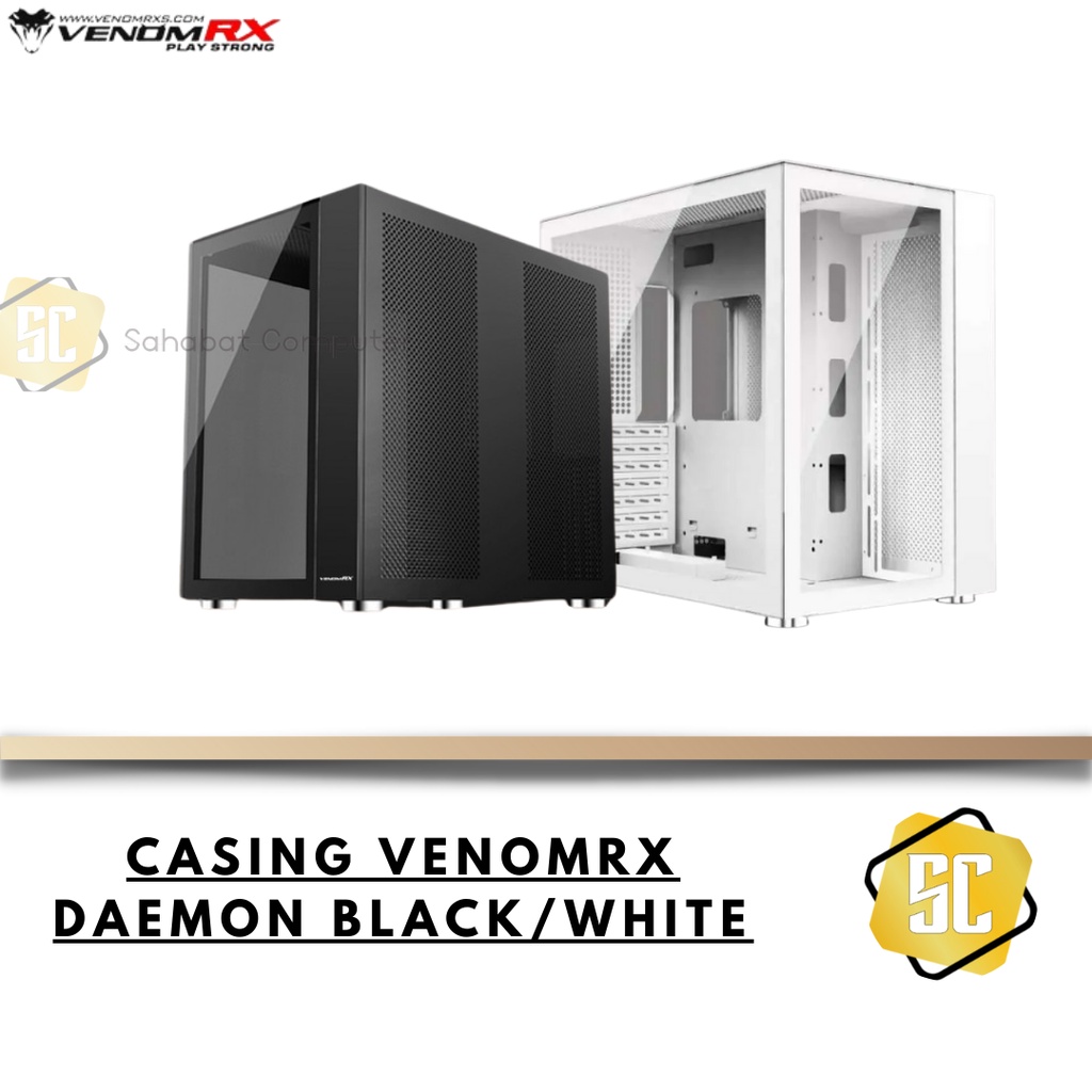 Jual Casing VenomRX Daemon BLACK/WHITE | Shopee Indonesia