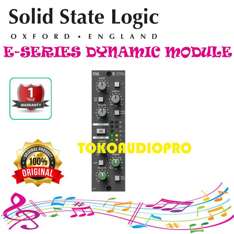 Jual SSL E-Series Dynamic Module Solid State Logic E-Series Dynamic ...