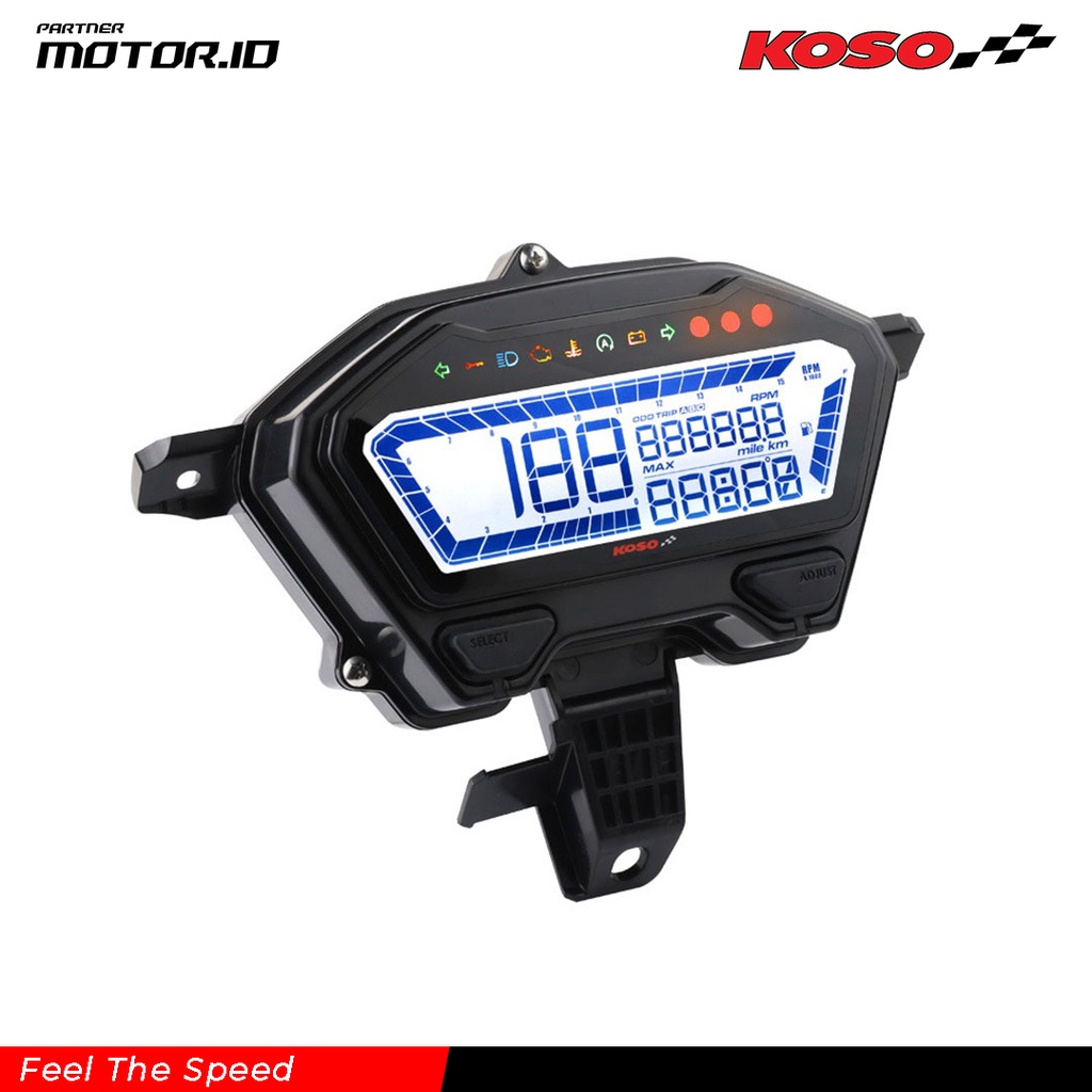 Jual KOSO NEW REMORA SPEEDOMETER HONDA NEW VARIO 125 VARIO 150 eSP LED ...