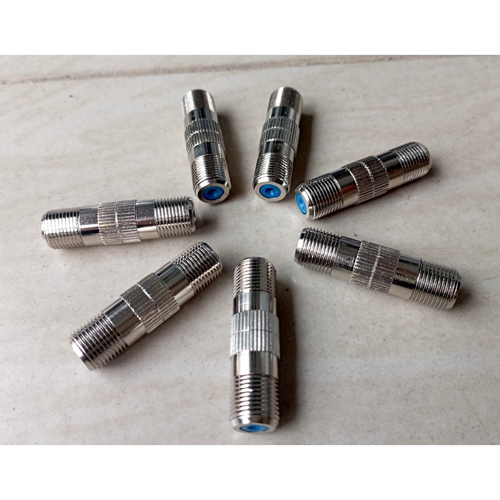 Jual Female to Female F-Connector ( I -Connector ) | Shopee Indonesia