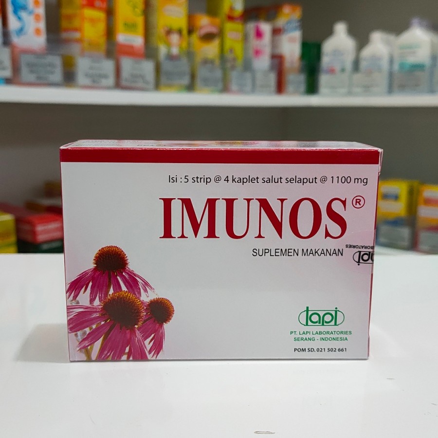 Jual Imunos Strip Isi 4 Tablet Obat Original | Shopee Indonesia