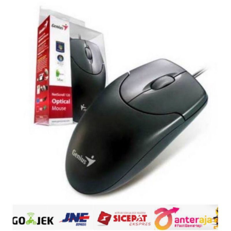 Jual MOUSE GENIUS NETSCROLL 120 USB | Shopee Indonesia