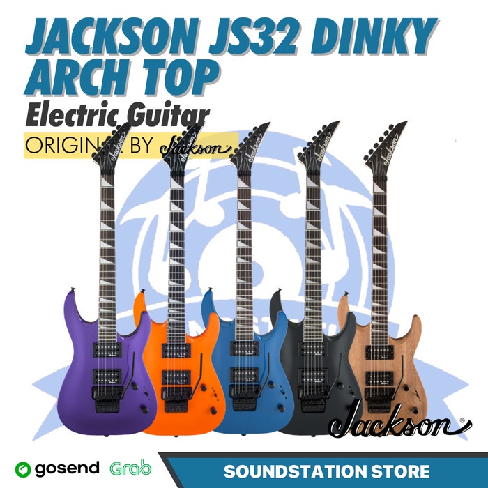 Jual JACKSON JS32 Dinky Arch Top Electric Guitar | Gitar Listrik ...
