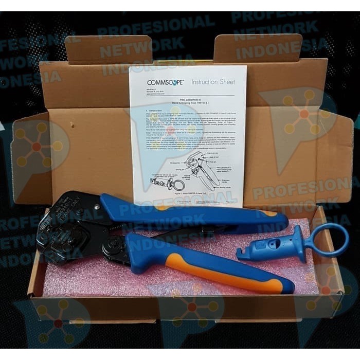 Jual Tang Crimping Tool Cat6 Amp / Tang Crimping Cat6 /Commscope / Tyco ...