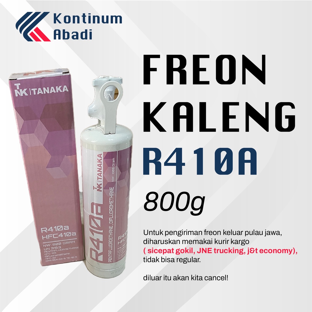 Jual R410a R410 REFRIGERANT TANAKA - 800 g | Shopee Indonesia
