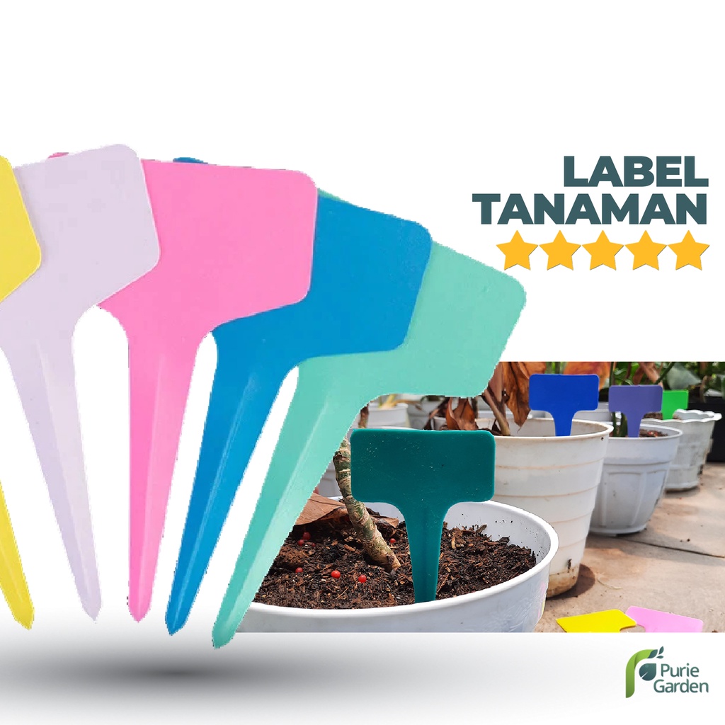 Jual Label Tanaman Penanda Tanaman Name Tag Tanaman CUCI GUDANG | Shopee Indonesia