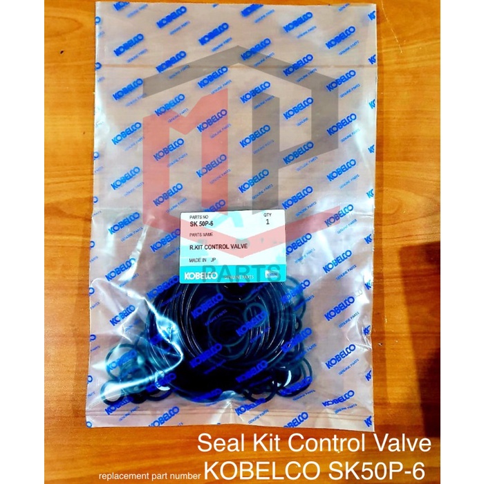 Jual Seal Kit Control Valve SK50P-6 KOBELCO R.Kit Control Valve SK50 ...
