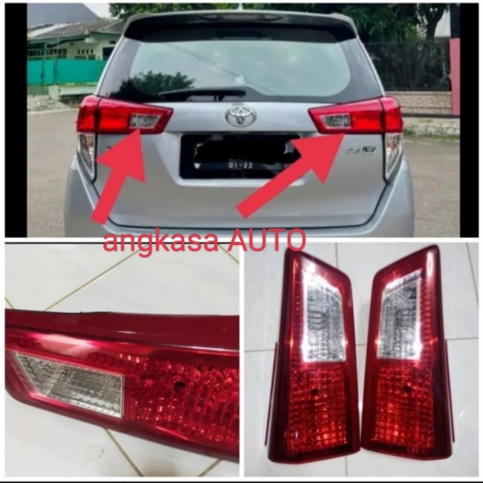 Jual lampu stop bagasi Innova reborn original toyota - kiri | Shopee ...