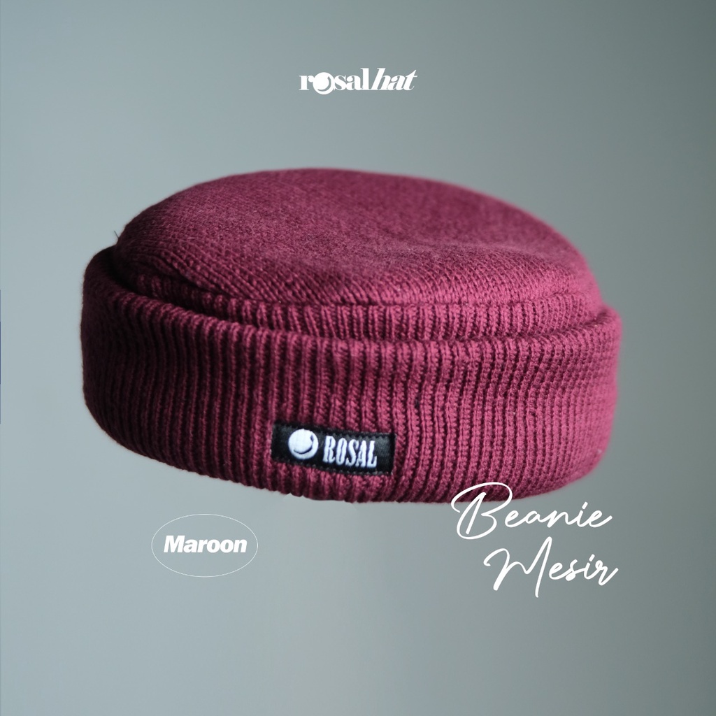 Jual Beanie Mesir Rosal Beanie Hat Peci Topi Kupluk Sholat by Rompi ...