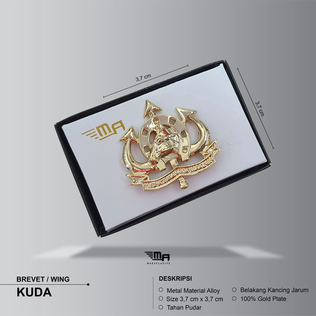 Jual WING KUDA KAVALERI PDH BRIVET BREVET PIN KUDA KAVALERI | Shopee ...