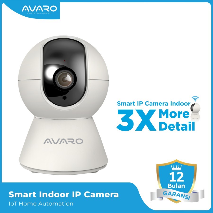 Jual Avaro CT01 Smart Indoor CCTV IP Camera IPCAM Garansi Resmi ...