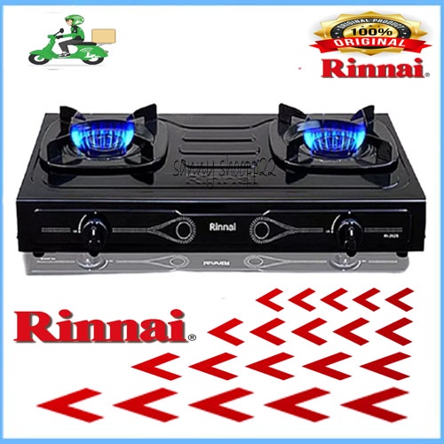 Jual Rinnai RI-202S Kompor Gas 2 Tungku Rinnai RI 202 S AWET / PRAKTIS ...