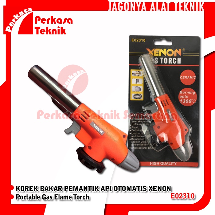 Jual PORTABLE GAS FLAME TORCH XENON E2310 KOREK BAKAR PEMANTIK API ...