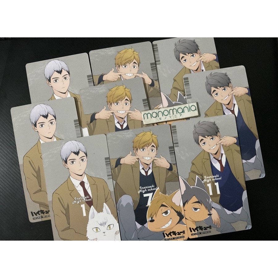 Jual Haikyuu!! Official Photocard (Original) | Shopee Indonesia