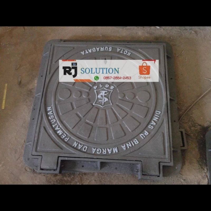 Jual Man Hole / Main Hole / Grill Saluran Air Cover Cor Baja Asli ...