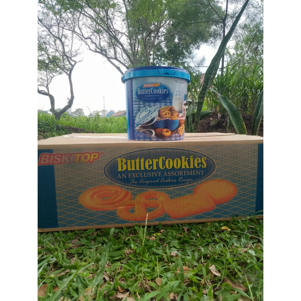 Jual BISKITOP BUTTER COOKIES ASSORTMENT HANDLE TIMBA PLASTIK | Shopee ...
