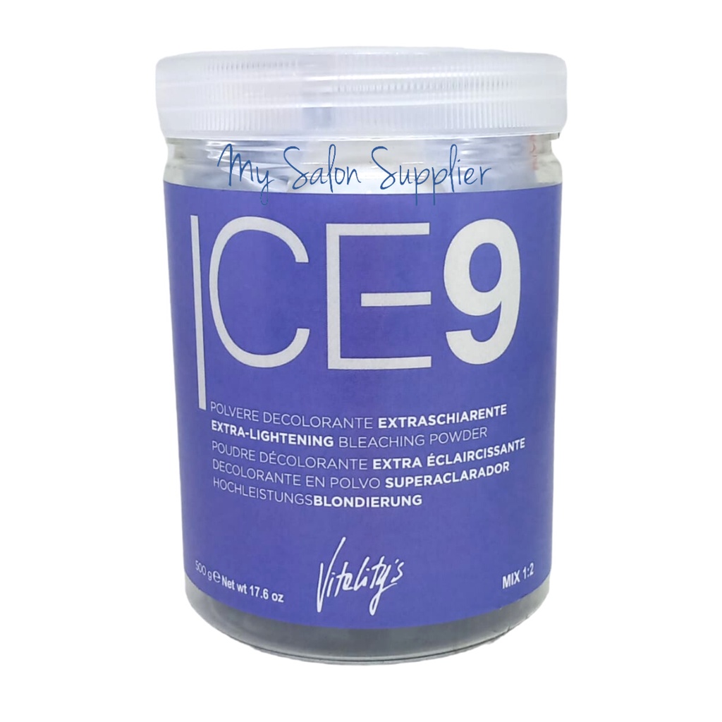 Jual Vitality's / Vitality ICE-9 Bleaching Powder Rambut 500gr | Shopee Indonesia