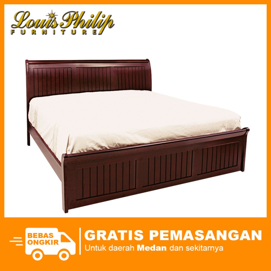 Jual Tempat Tidur Kayu Innovation Bed King 6 Kaki ( 180x200 ) | Shopee ...