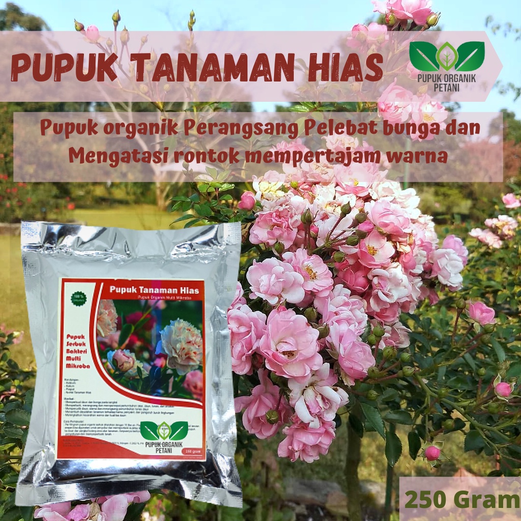 Jual Pupuk Booster Tanaman Hias bunga Mawar Melati Terbaik Cepat ...