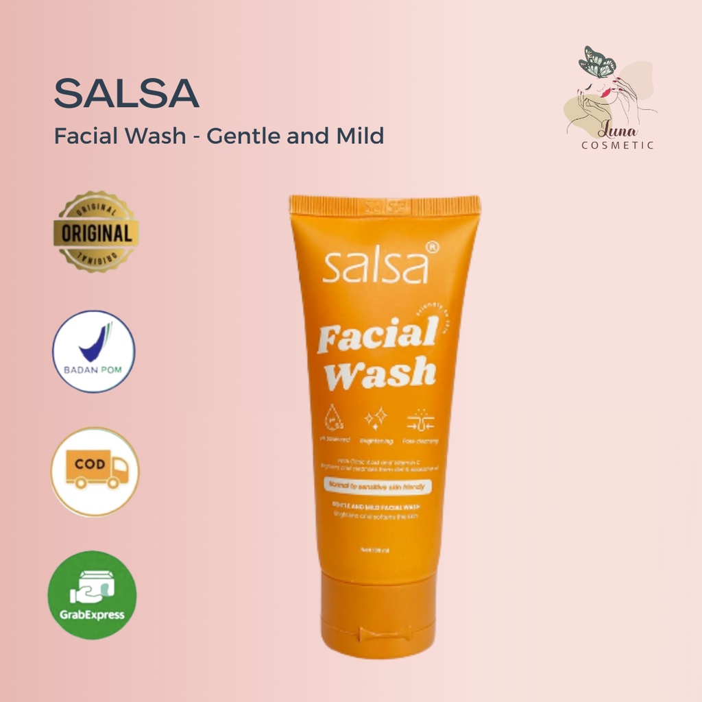 Jual SALSA Facial Wash - Gentle and Mild (Sabun Pembersih Wajah untuk ...